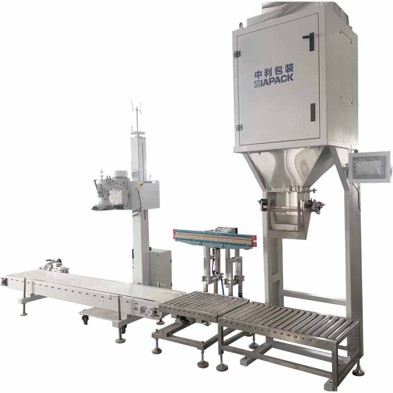 Semi-automatic plastic granule bagging machine - IAPACK
